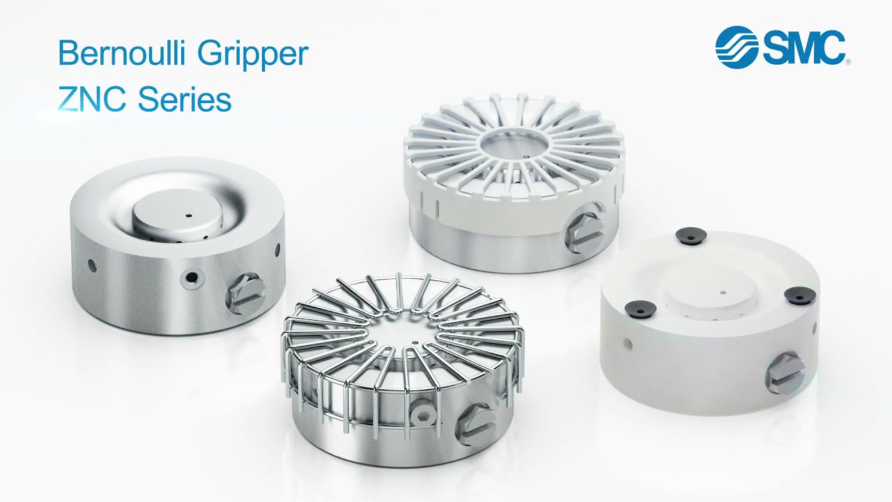Bernoulli Gripper ZNC Series - YouTube