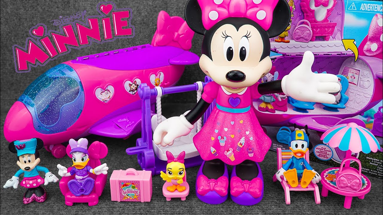 🔴 LIVE 🔴 Satisfied With Unboxing Minnie Mouse Airplane Toy 🚁 ️ MICKEY ...