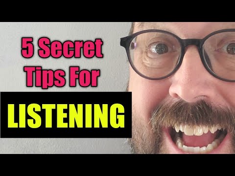 5 Secret Tips To Improve Your Listening Skills - YouTube