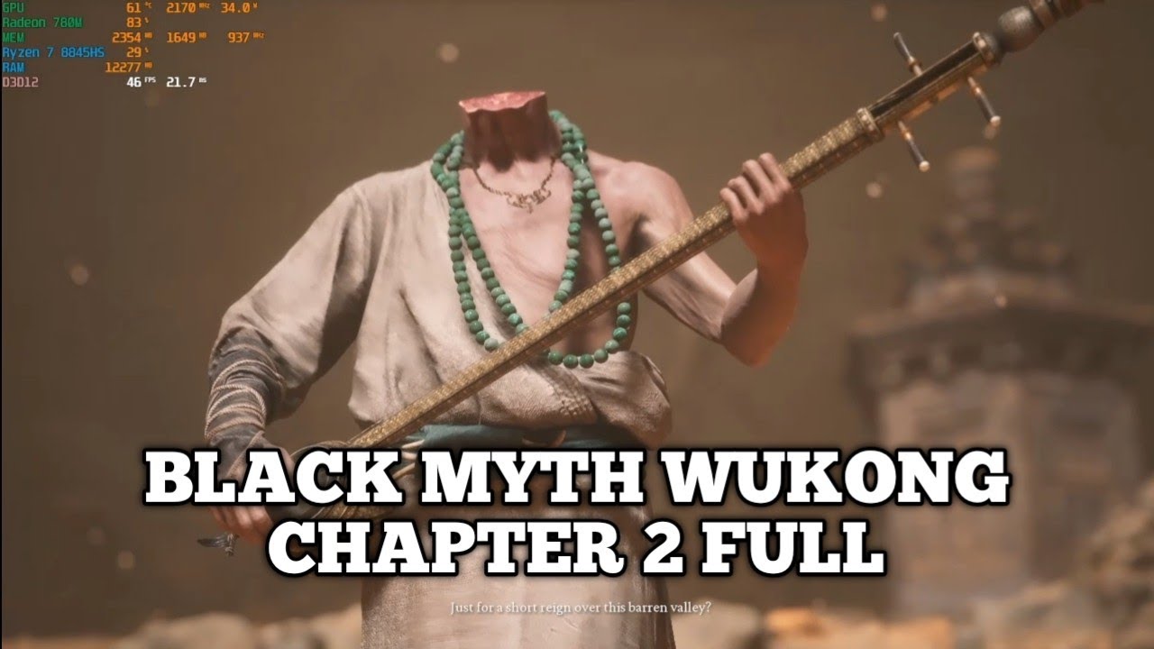 CHAPTER 2 NG+3 BLACK MYTH WUKONG Gameplay Walkthrough (Advan AI Gen ...