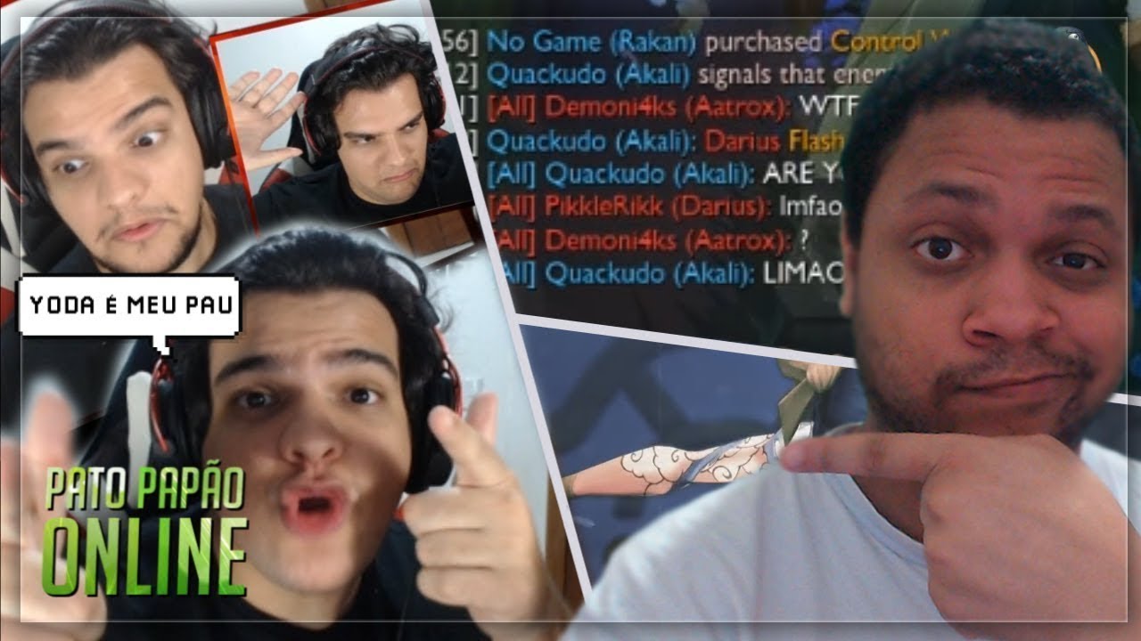 PATO PAPÃO É A MELHOR AKALI DO BRASIL! - YouTube