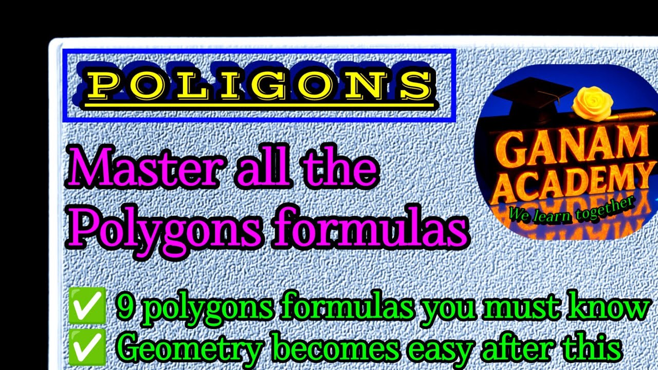 How_to_Master_all_the_polygons_formula_geometry_made_easy_ #polygon # ...