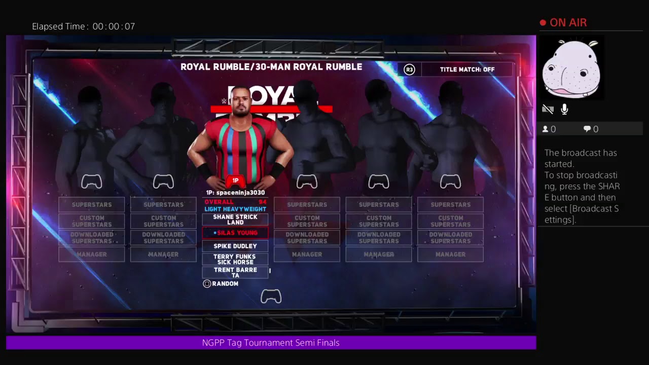 WWE2k18 The NGPP tag tournament - YouTube