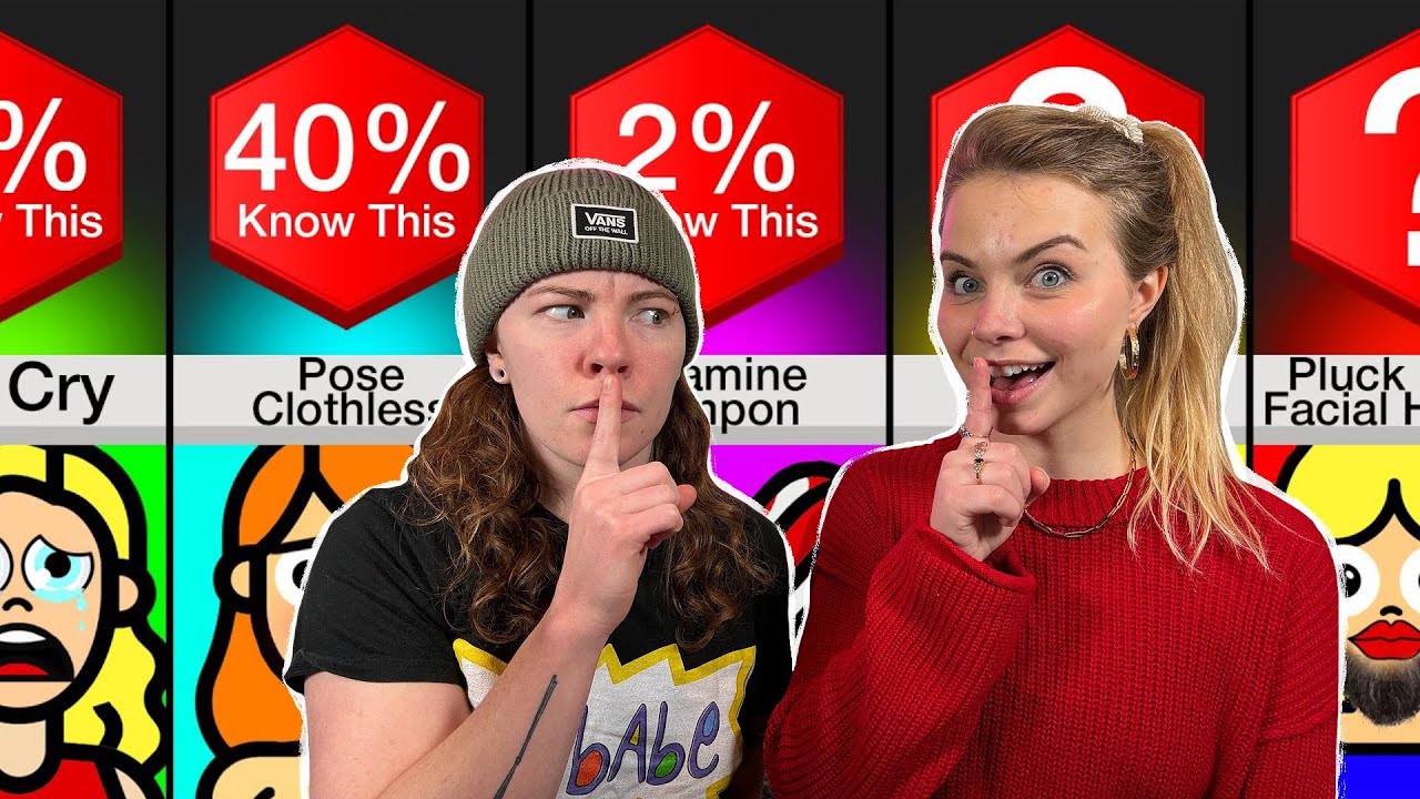 All The SECRET Things Girls Do In Private - Hailee And Kendra - YouTube