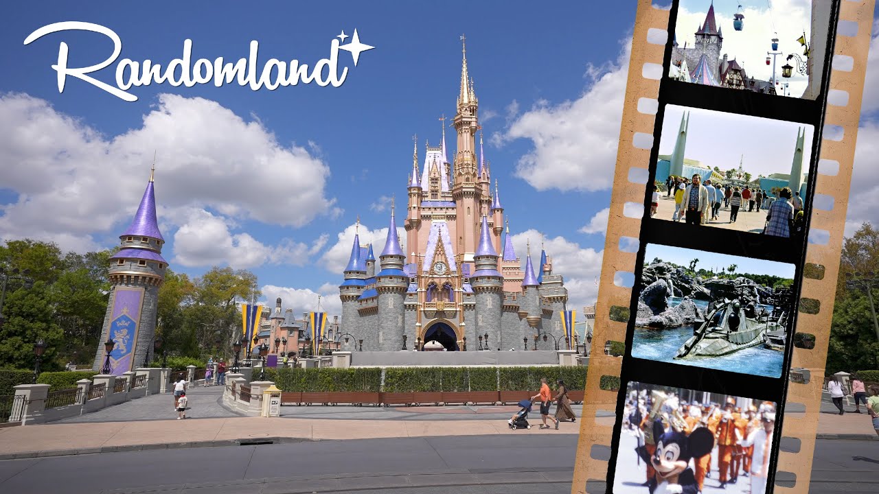Magic Kingdom History - 50 years of EPIC 'Then and Now' ! - YouTube