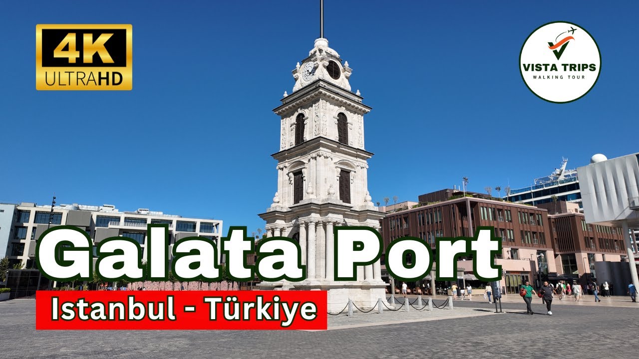 ISTANBUL TURKEY GALATA PORT 4K WALKING TOUR 2024 - YouTube