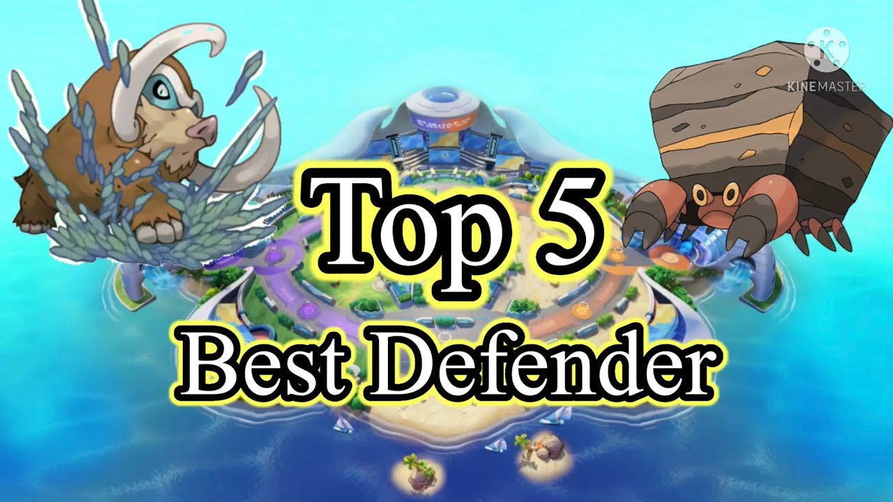Top 5 Pokemon defender trong (Pokemon Unite) - YouTube