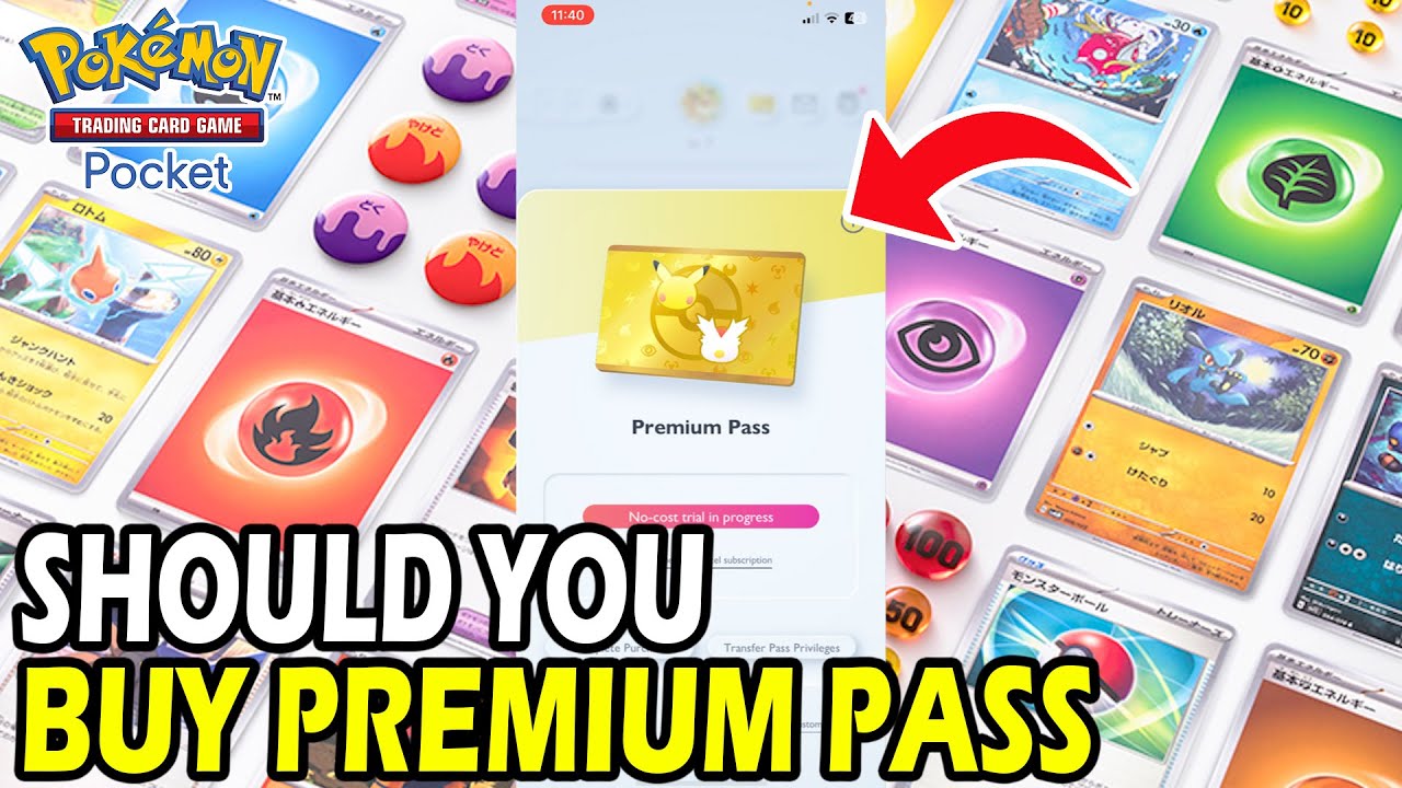 Should you Buy the Premium Pass in Pokemon TCG Pocket - YouTube