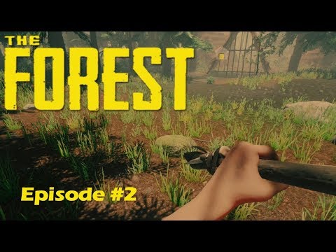 The Forest - #2 Surviving first encounter and upgraded spear - YouTube
