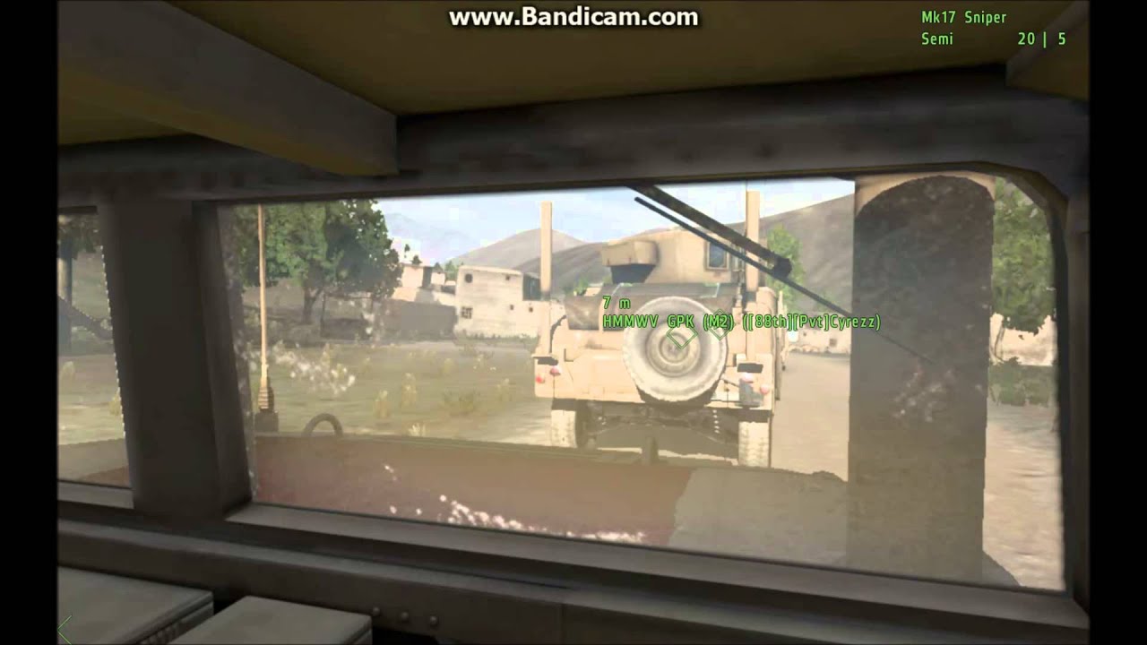 Arma 2 Humvee Convoy - YouTube