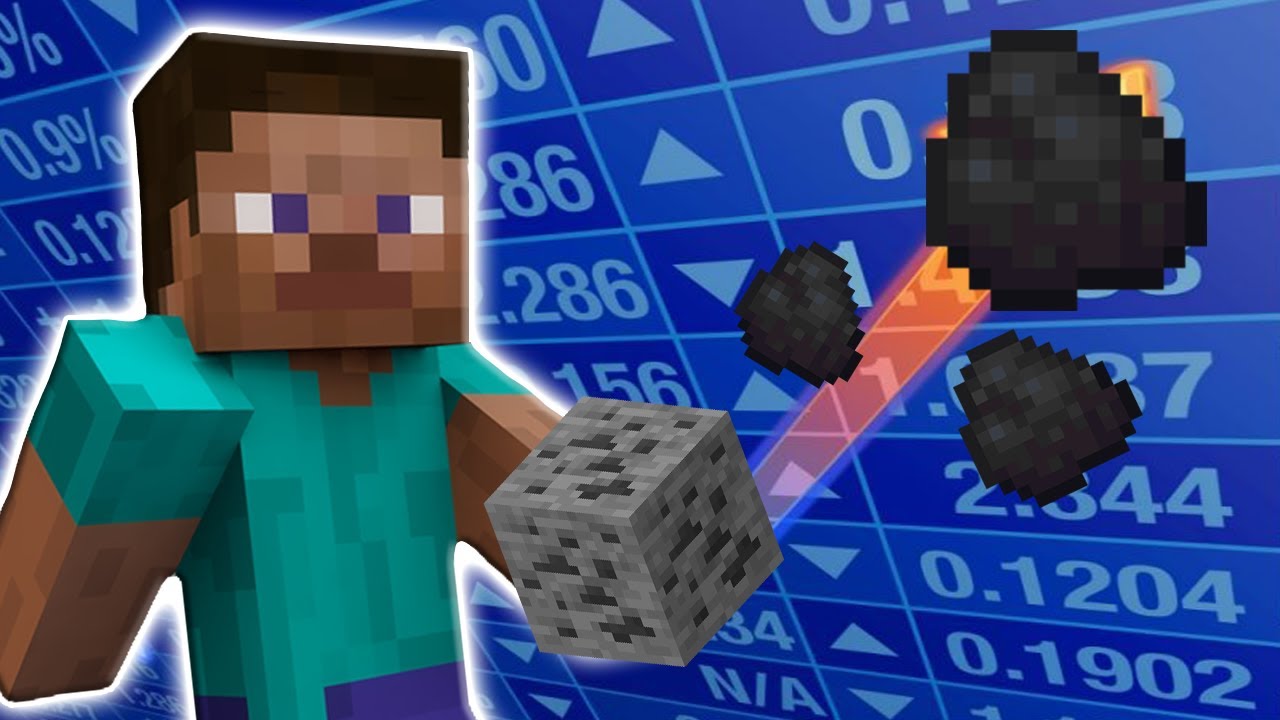 Our Minecraft Coal Stock Market Is Booming - YouTube