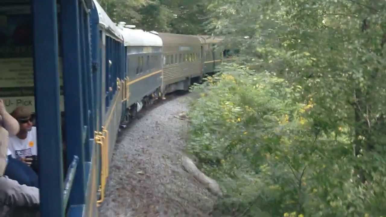 Blue Ridge Scenic Railway Train Ride - YouTube