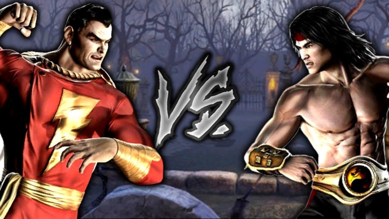 Mortal Kombat Vs. DC Universe - Captain Marvel Vs. Liu Kang - YouTube