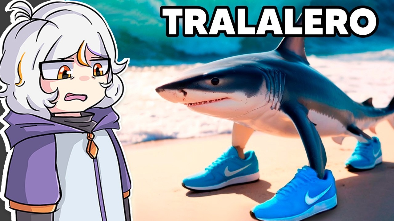 TRALALERO TRALALA 🦈 MEME DE ANIMALES ITALIANOS 😂😂 - YouTube