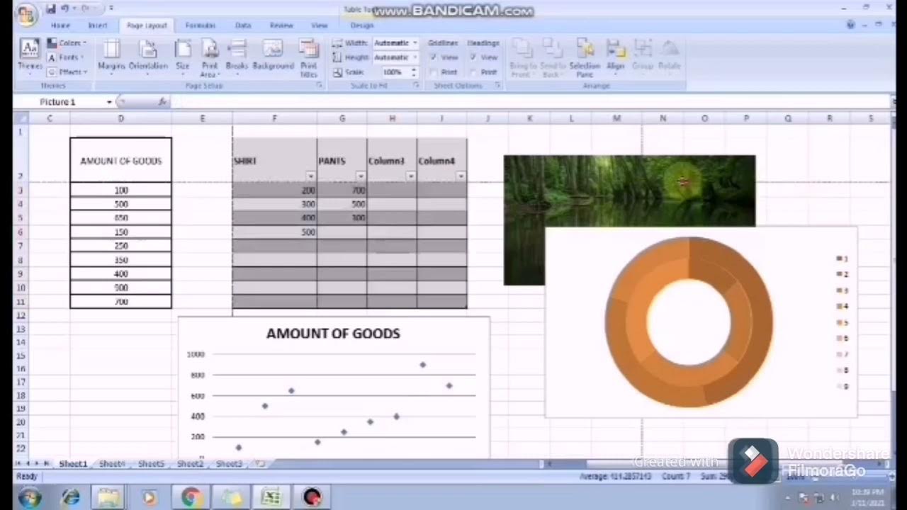 Microsoft Office Excel Page Layout Tab Basic Parts and Functions by ...