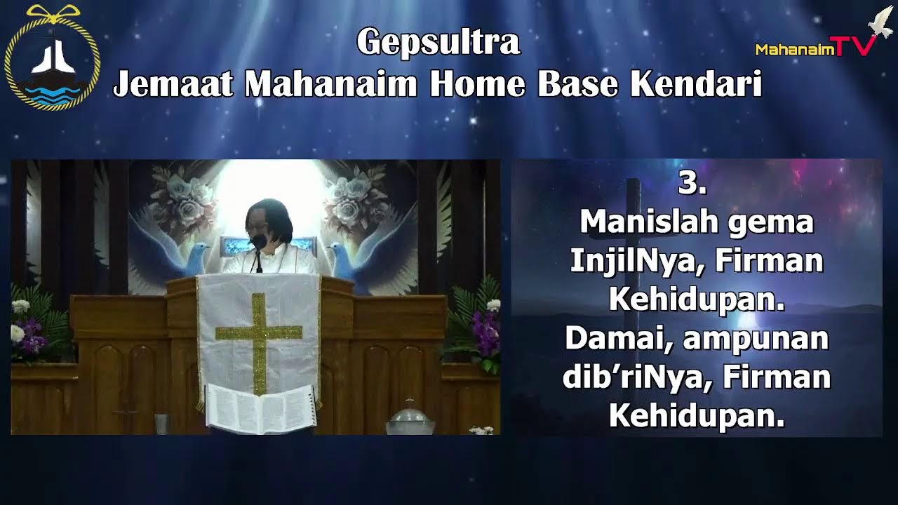 Jumat 18 April 2025, Ibadah Jumat Agung Gepsultra Jemaat Mahanaim ...