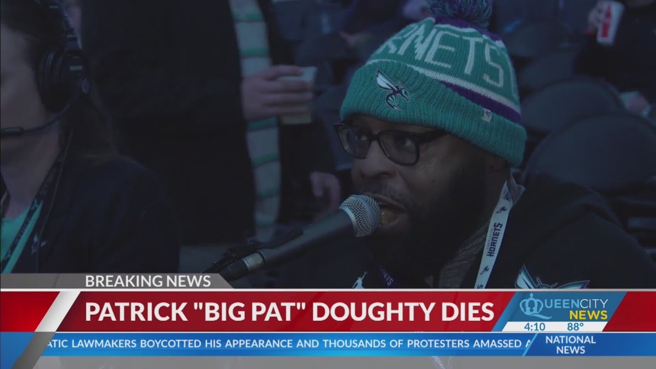 Longtime Hornets PA announcer Patrick ‘Big Pat’ Doughty dies - YouTube