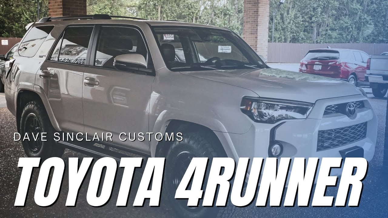 REVEAL: TOYOTA 4Runner with CHROME DELETE - YouTube