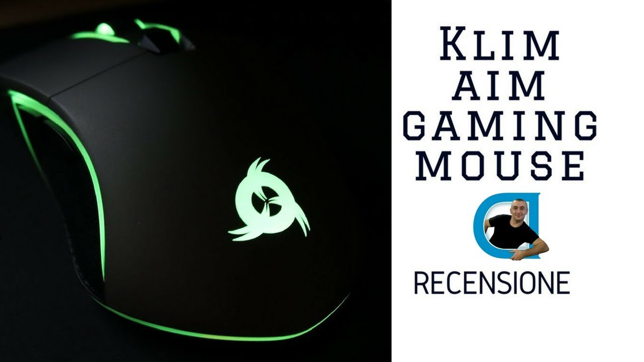 Recensione KLIM AIM: Mouse da gaming retroilluminato - YouTube