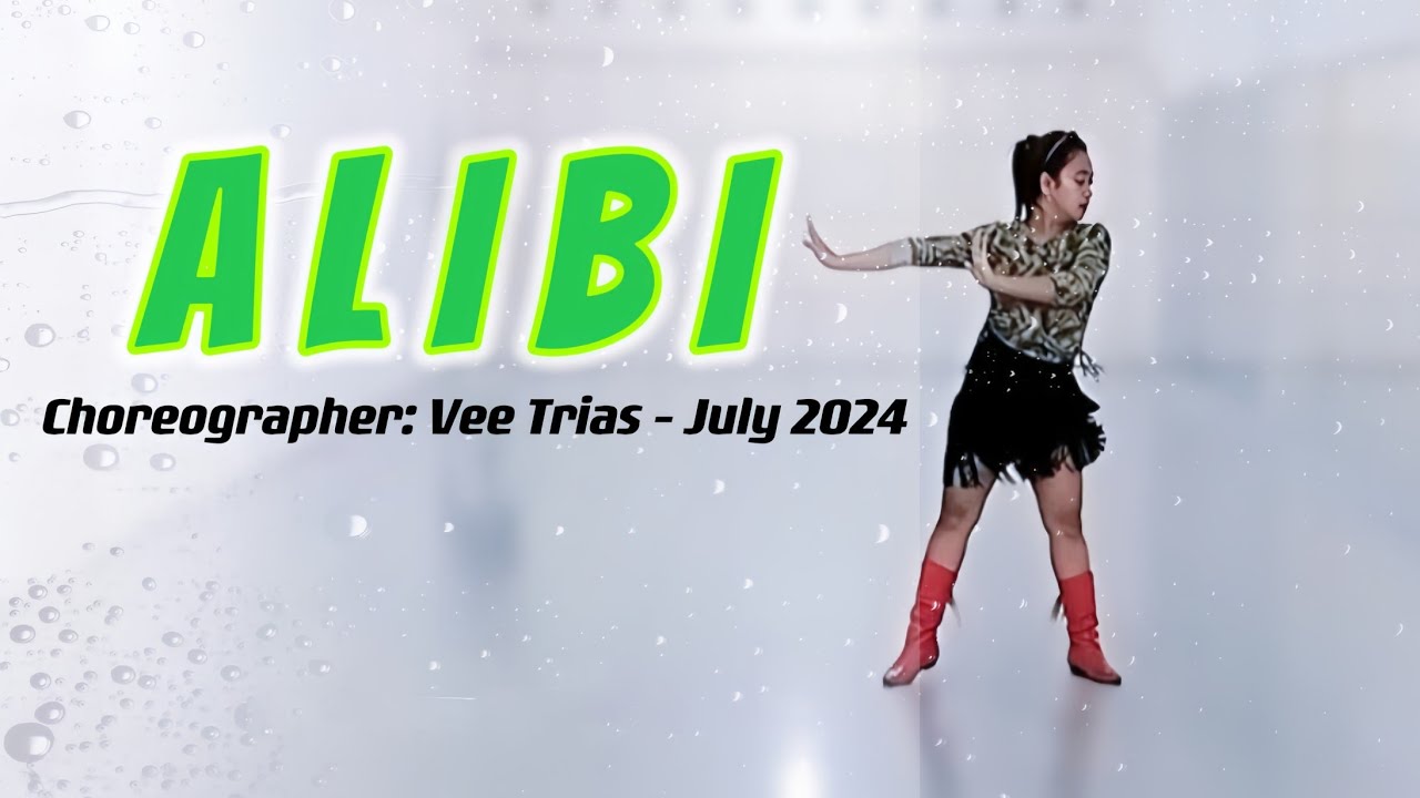 ALIBI LINE DANCE | @veetrias - July 2024 - YouTube