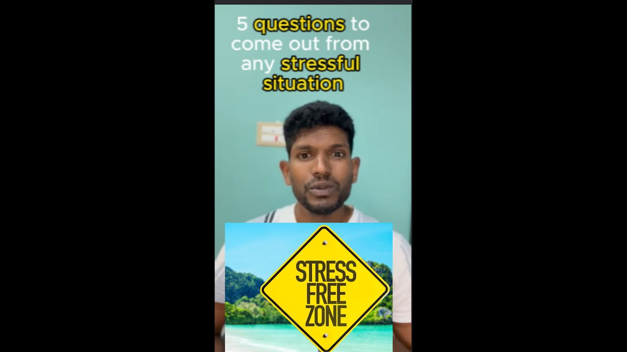 5 Questions to ask for Stress free life - YouTube