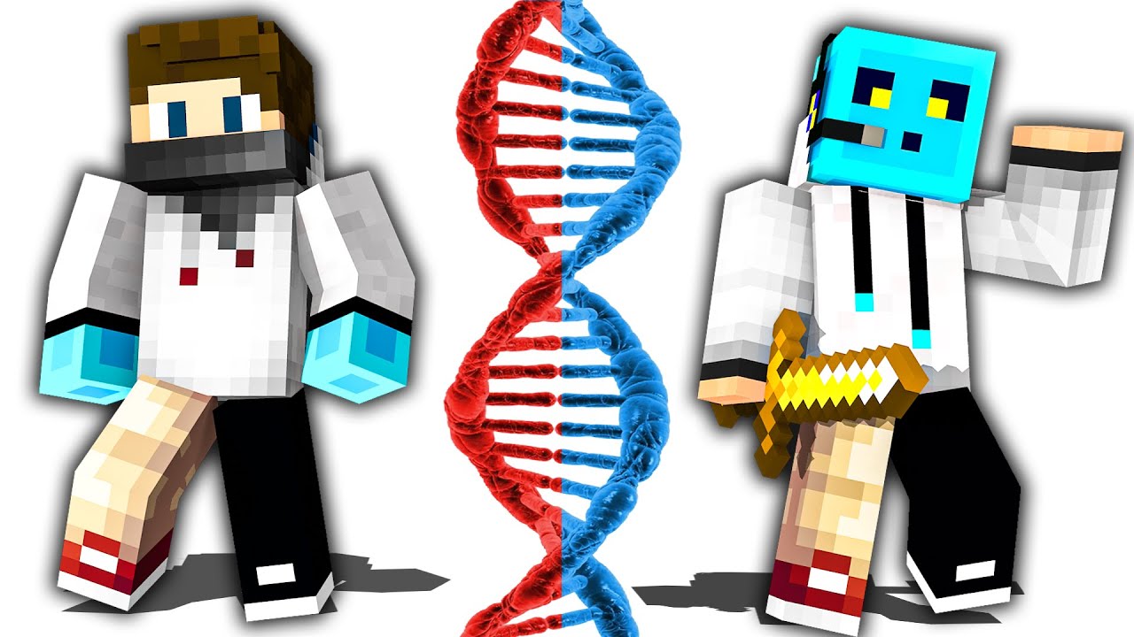KARIŞIK DNA HARİTASI - Minecraft - YouTube