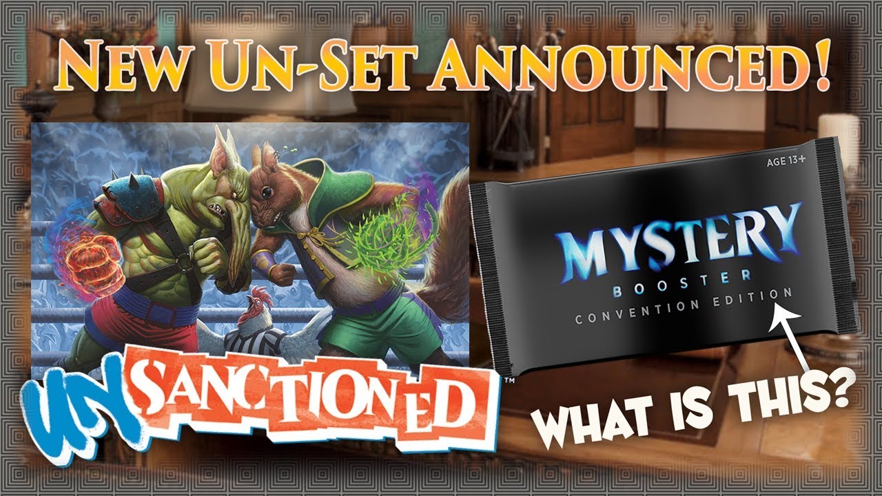 MTG New Unsanctioned Set Announced and Mystery Booster for Magic The ...