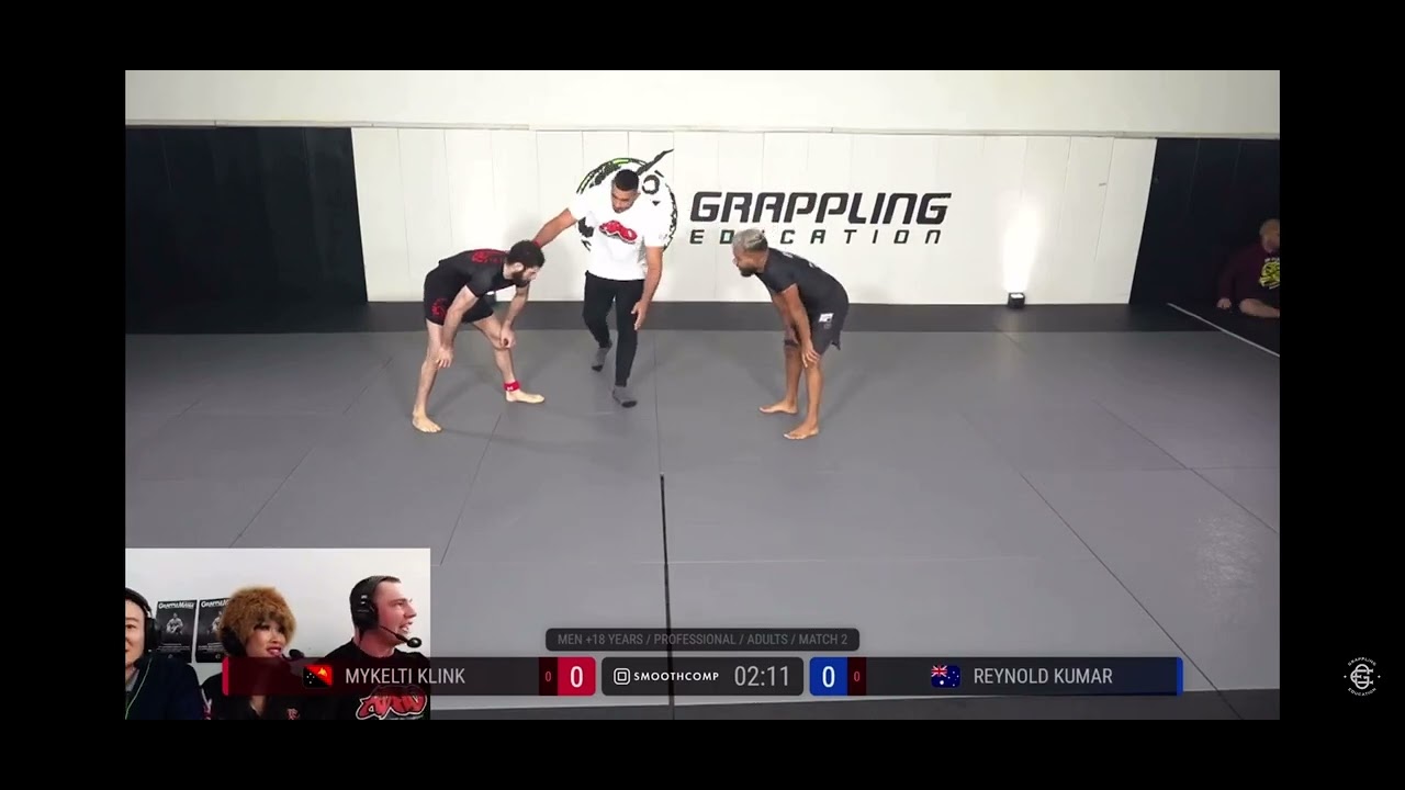 GrappleMania 2 Mykelti Klink vs Reynold Kumar - YouTube