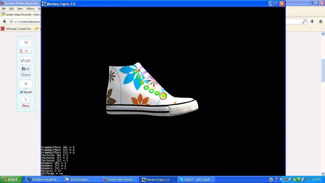 3D Model Rotation in JME3 Canvas - YouTube