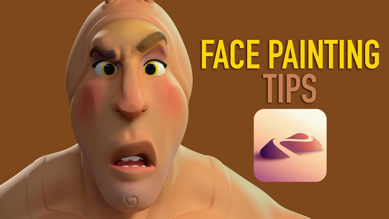 3D Face Painting Tips in Nomad Sculpt - YouTube
