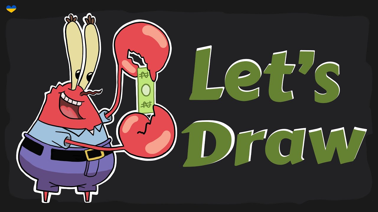 How To Draw Mr Krabs