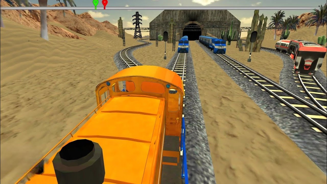 Train Racing Games 3D 2 Player || Multiplayer || Part 3 || Android ...