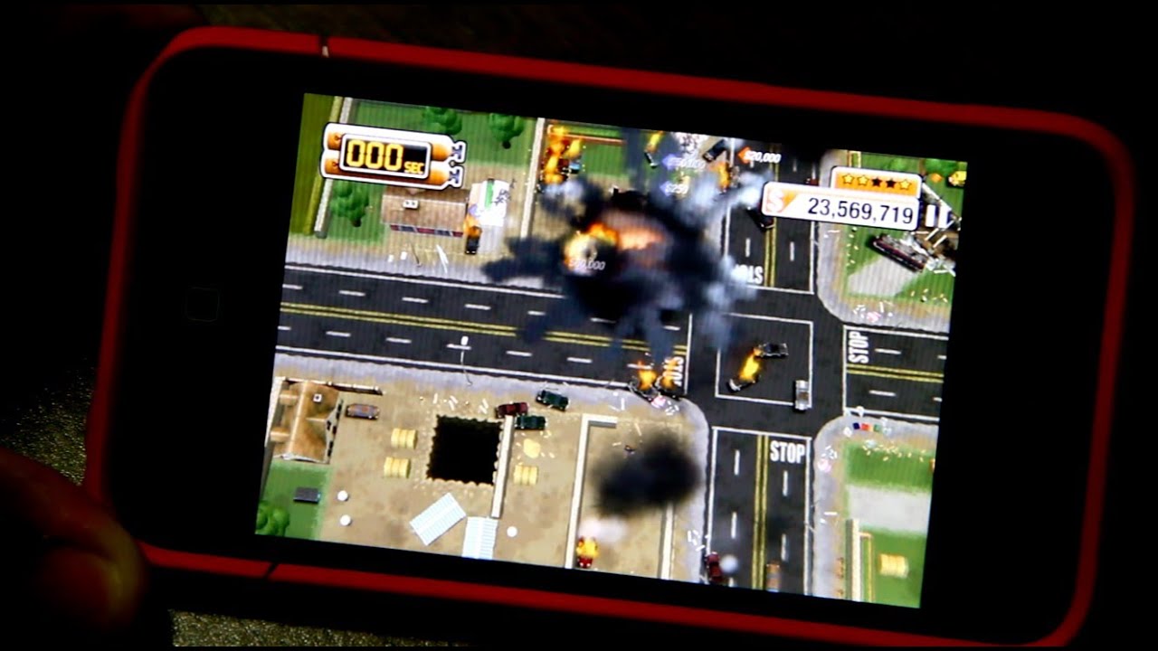Burnout Crash iPhone iPod Touch iPad Gameplay Full Review EA | ITF ...