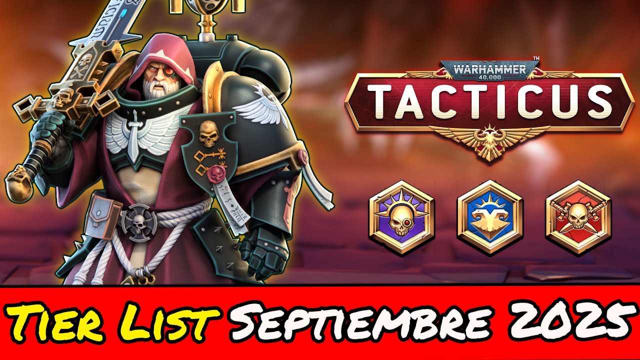 Tier List Septiembre 2025 - Warhammer Tacticus - YouTube