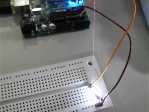 Turning Arduino analog inputs into digital I/O: Blink - YouTube
