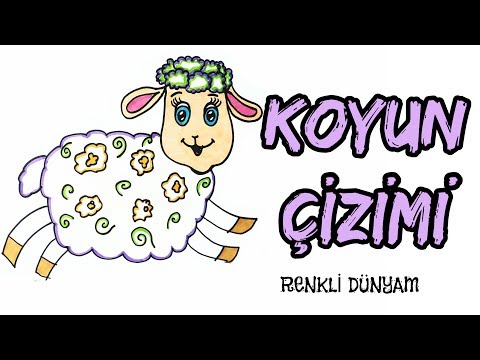 Koyun nasıl çizilir? ( How to draw a sheep)