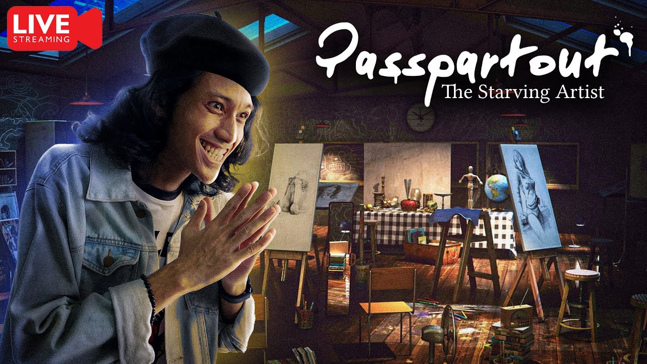 🔴LIVE : KITA JUAL LUKISAN MEMES! LAKU KE TAK? 😱🎨【Passpartout】 - YouTube