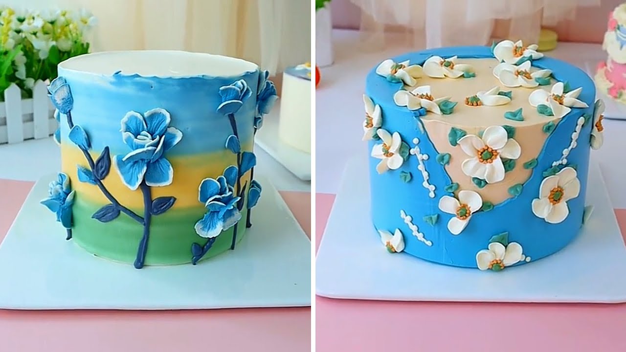 10+ Tutoriales de decoración de pasteles simples y hermosos | Cake ...