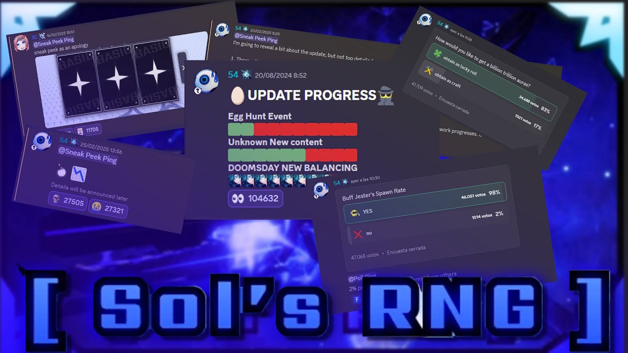 SOL'S RNG UPDATE NEWS! - YouTube
