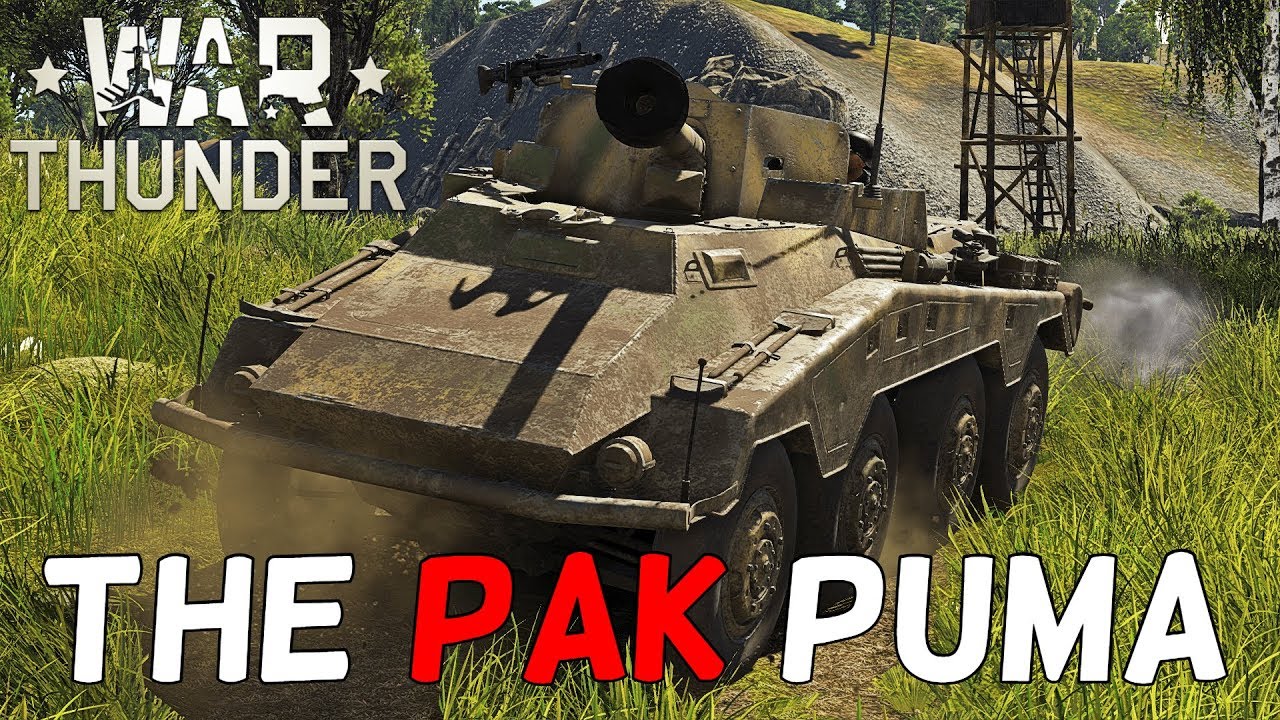 War Thunder | The Pak Puma - YouTube