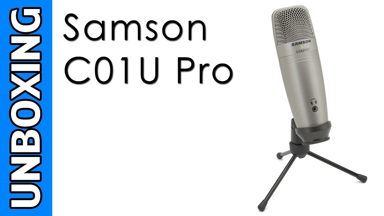 Samson C01U Pro Unboxing - YouTube