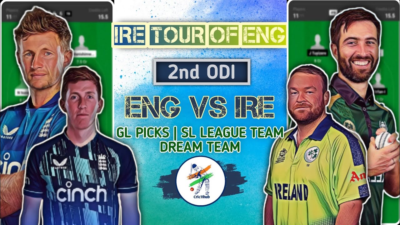 ENG vs IRE Dream11 Prediction Today Match, IRE vs ENG Fantasy Dream ...