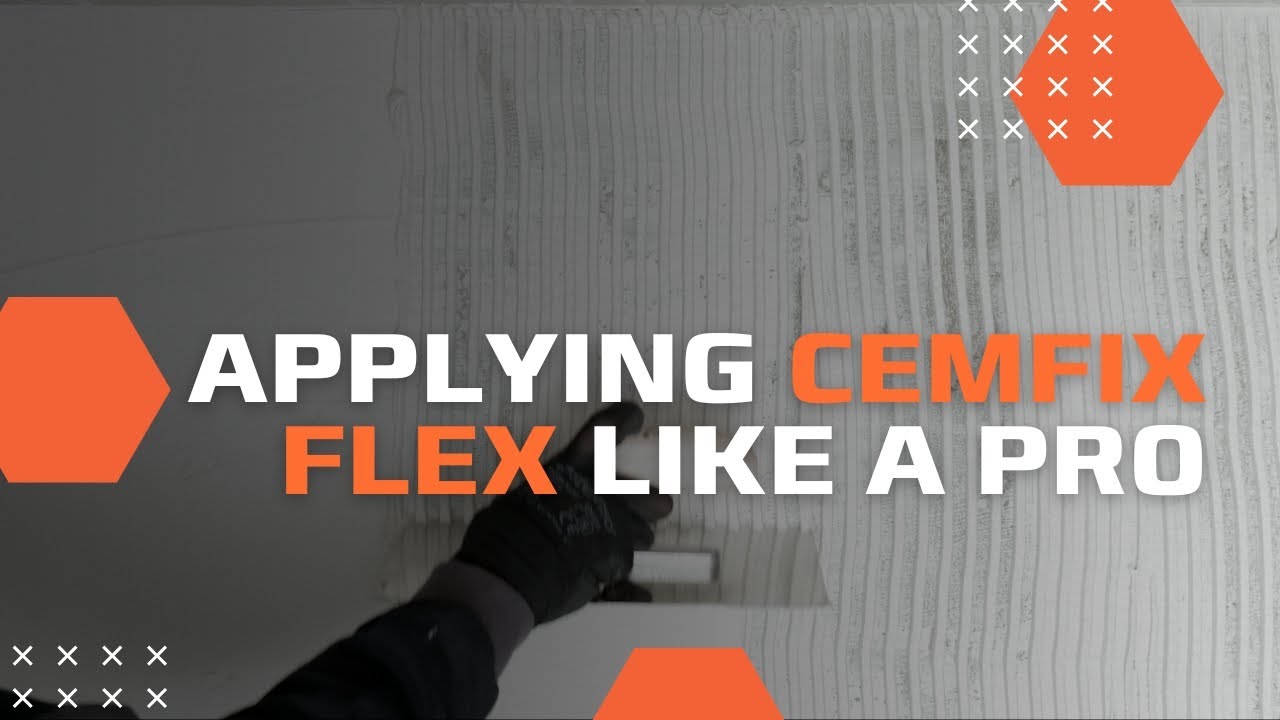 Applying Cemfix FLEX Like a Pro (Simple Steps!) - YouTube