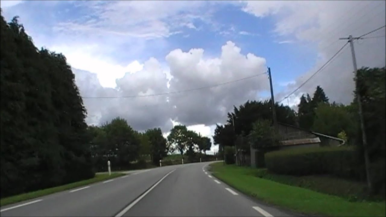 Driving On Route de Quintin D790 Between 22320 Corlay & 22320 La Croix ...