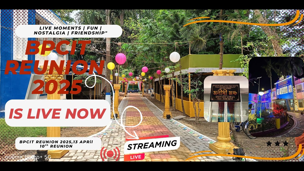 BPCIT Reunion 2025 | Live from Campus | Celebrating Memories Together ...