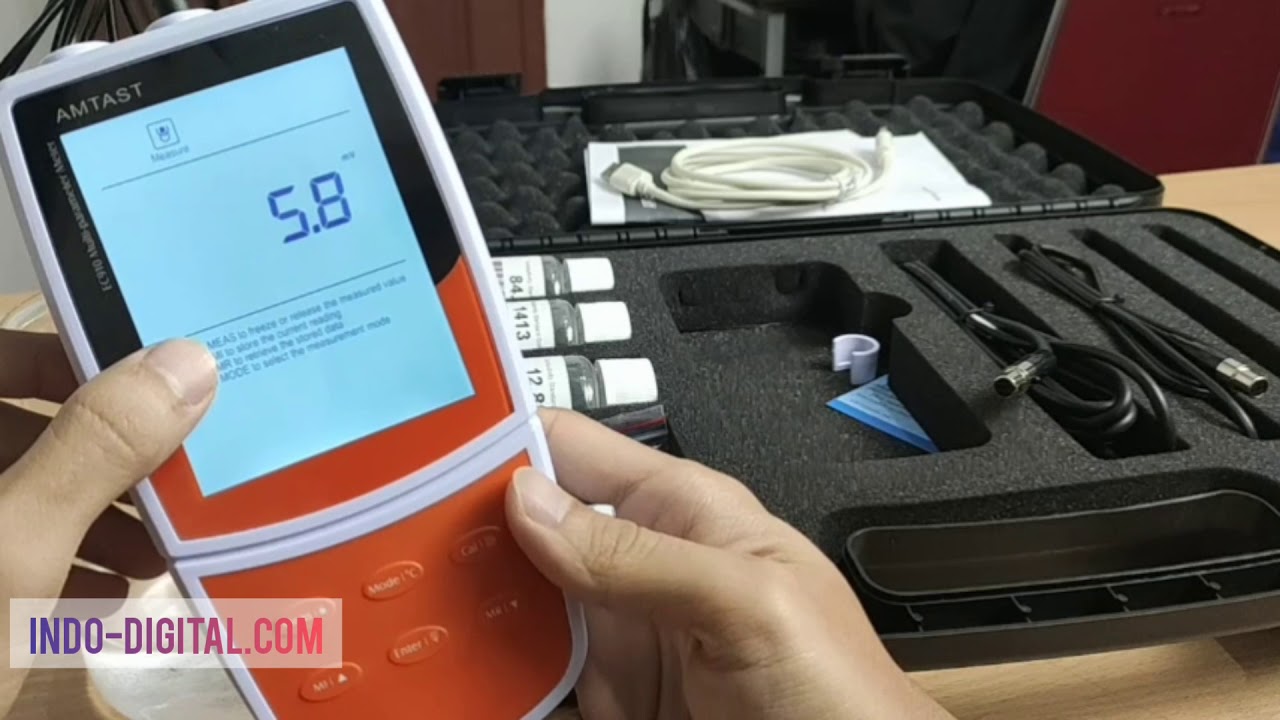 Water Test Kit EC910 AMTAST Cara Pakai Praktis 10 Mode Fungsi - YouTube