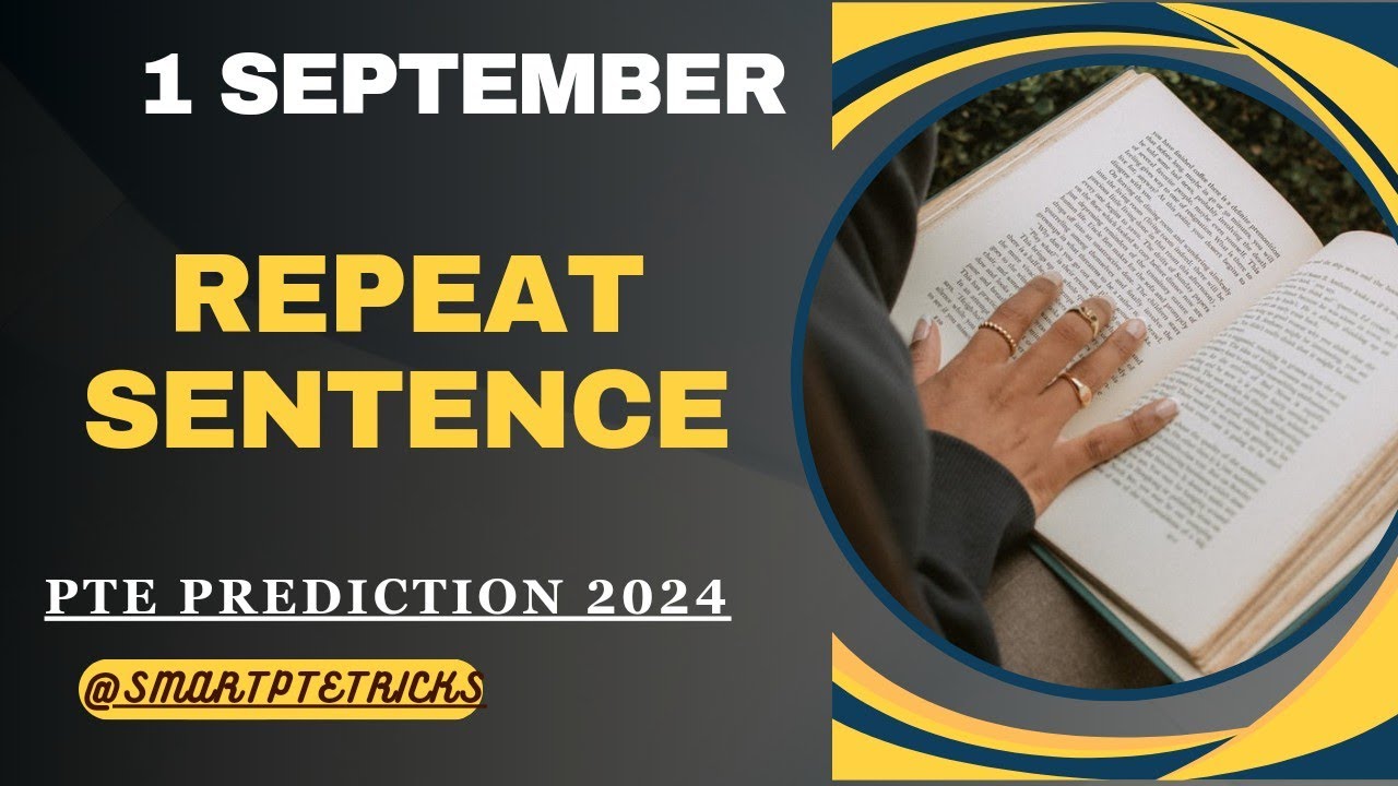 PTE Speaking Repeat Sentence 2024 | repeat sentence practice pte - YouTube