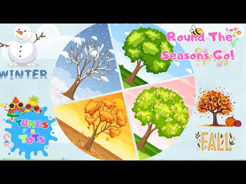 Kids Song | Round The Seasons Go | Tunes For Tots | Nursery Rhyme - YouTube