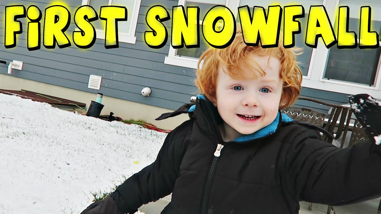 FIRST SNOWFALL - YouTube