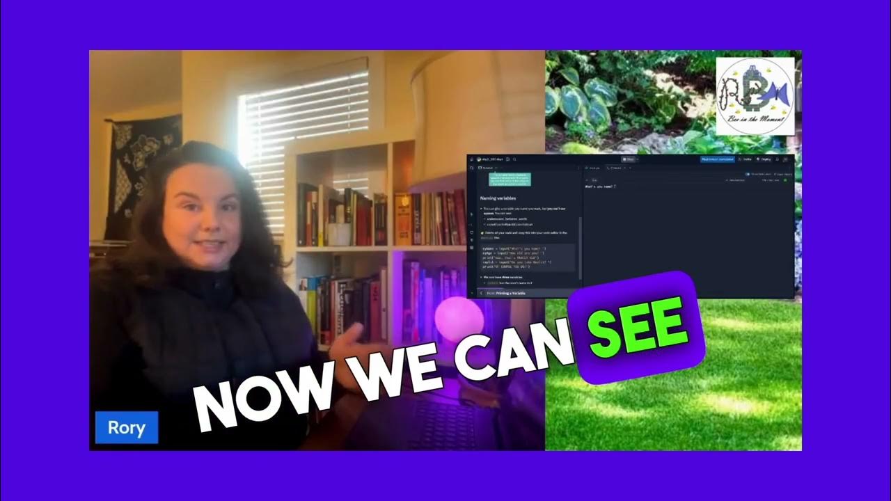 Interacting with Users: Input and Variables in Programming - YouTube